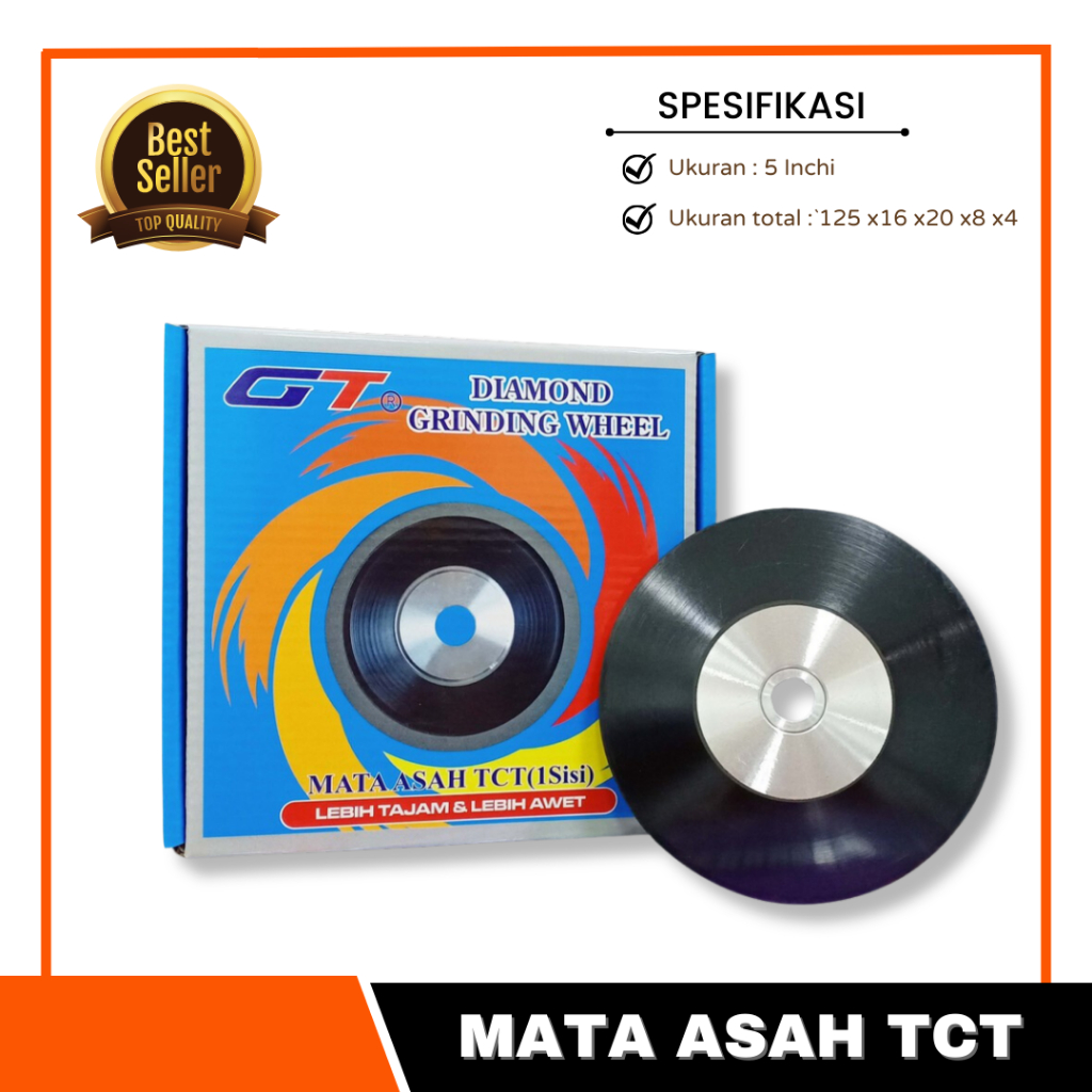 Jual Mata Asah Pisau Circular TCT 4 inch FUJIYAMA Diamond Asah Fujiyama ...
