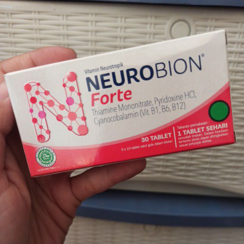 Jual Neurobion Forte strip 10 box 30 tablet kesemutan kebas | Shopee ...