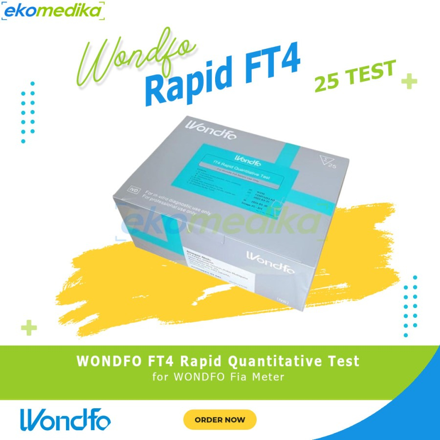 Jual Reagen Test FT4 for WONDFO FIA Meter isi 25 test | Shopee Indonesia