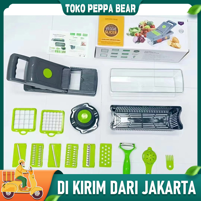 Jual Multifungsi Alat Potong Sayuran Pisau Kentang Alat Pengiris Kasar ...