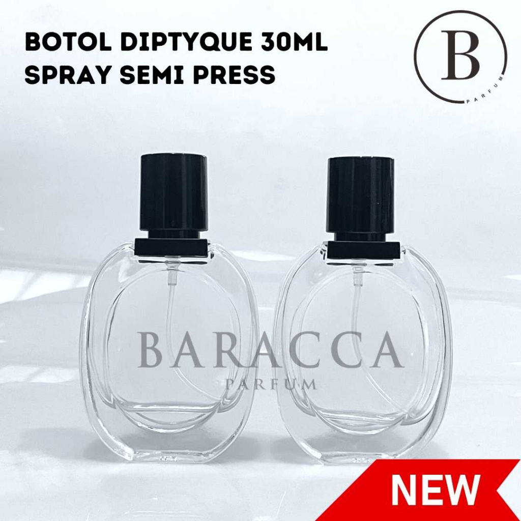 Jual Botol Parfum Diptyque 30ML Semi Press - Botol Parfum Oval 30ML - Botol Parfum 30ML | Shopee ...