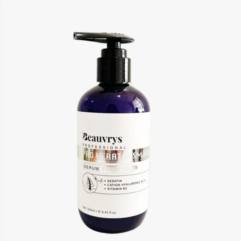 Jual Beauvrys Profesional Pro Keratin Smooth Serum Shampoo 250ml ...