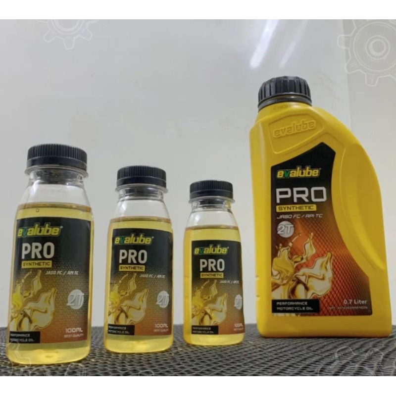 Jual OLI SAMPING 2T EVALUBE PRO REPACK 100ML ORIGINAL | Shopee Indonesia