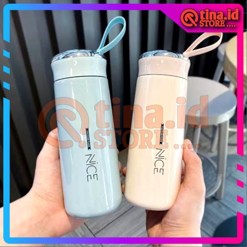 Jual BOTOL MINUM KACA AESTHETIC NICE DAY 400ml | BOTOL MINUM ANAK SEKOLAH COWOK CEWEK | Shopee ...