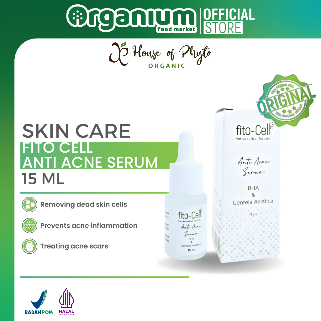 Jual Fito Cell Anti Acne Serum 15ml | Shopee Indonesia