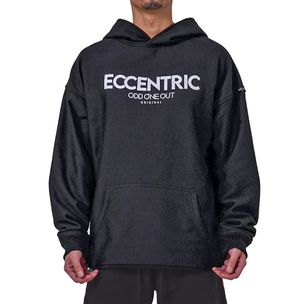 Jual ODD ONE OUT™ Hoodie Pria Eccentric | Midnight Black & Cement Grey ...