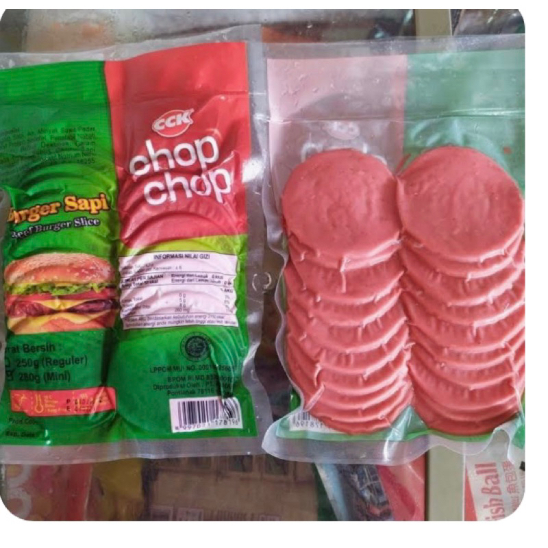 Jual Chop Chop Berger Slice ready isi 10 slice dan 20 slice | Shopee ...
