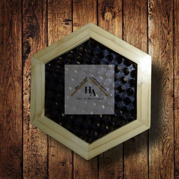 Jual frame+drainase segi 6 hexagonal platycerium | Shopee Indonesia