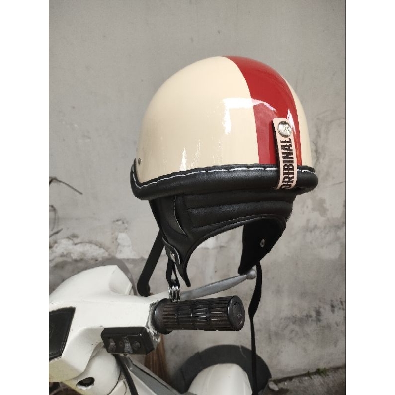 Jual helm 3/4 junglie fiberglass | Shopee Indonesia
