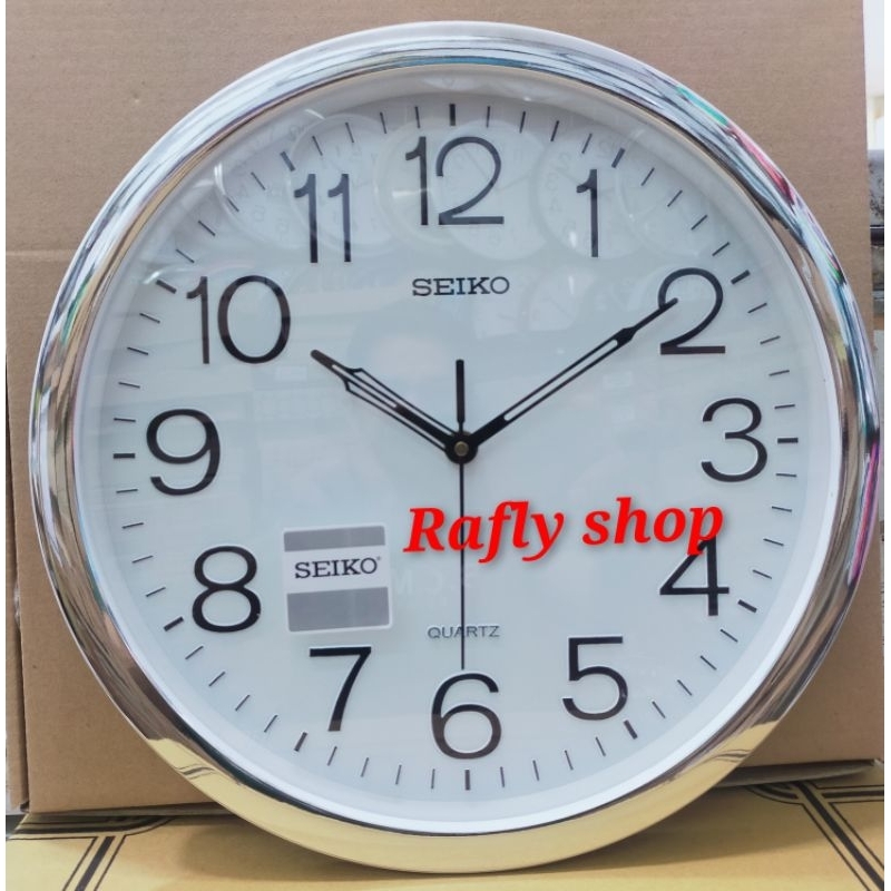 Jual jam dinding Seiko 32cm jarum motip | Shopee Indonesia