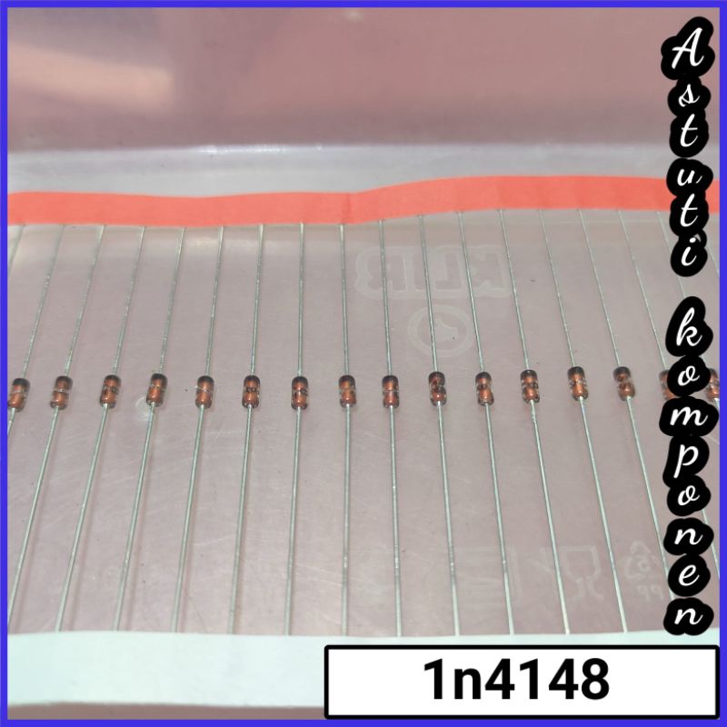 Jual 10pcs 1n4148 in4148 dioda x10 renceng diode | Shopee Indonesia