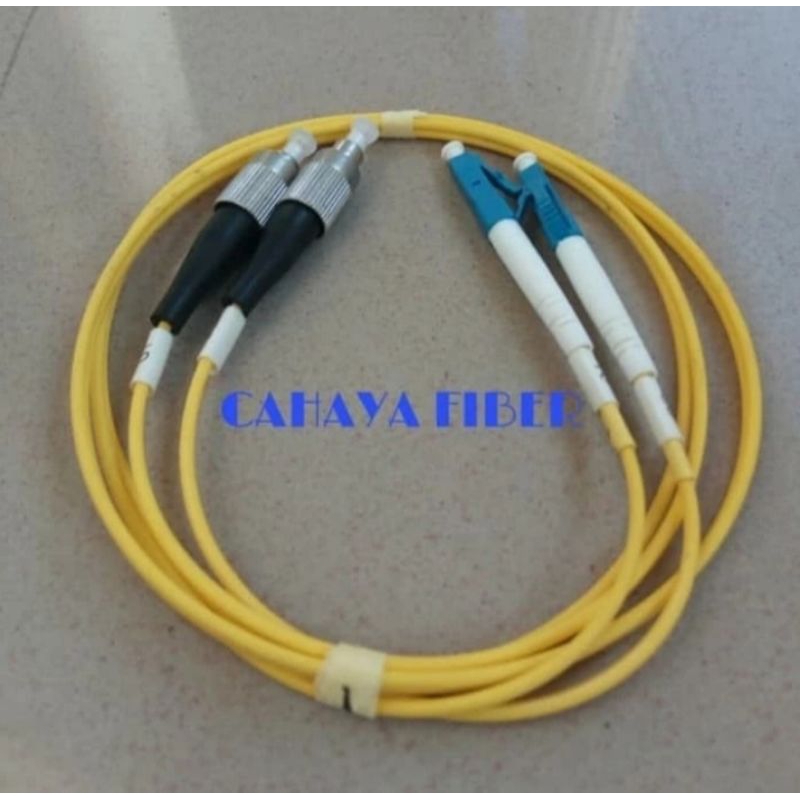 Jual PATCHCORD FC TO LC UPC SINGLEMODE DUPLEX 2.0MM 25 METER | Shopee Indonesia