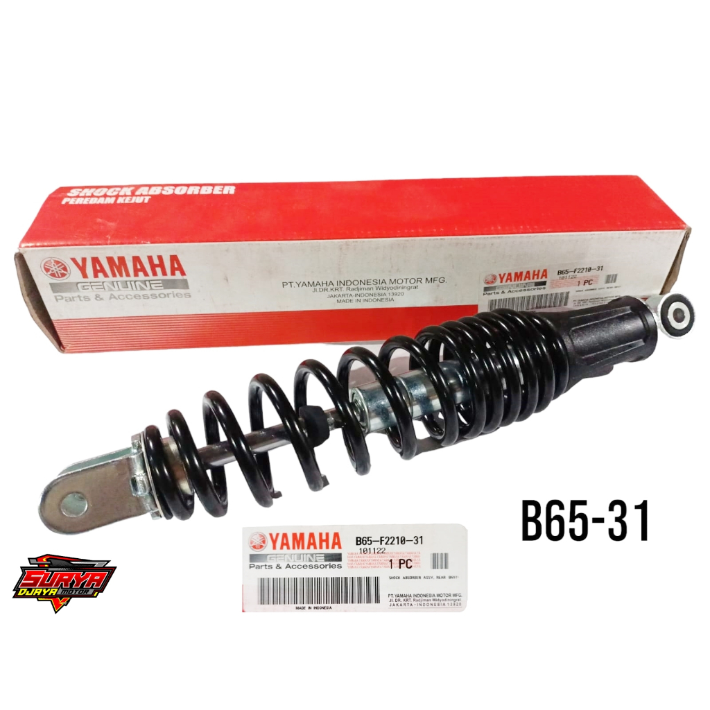 Jual Shockbreaker Shokbreker Shock belakang Aerox 155 2018 Per besar original yamaha B65-F2210 ...