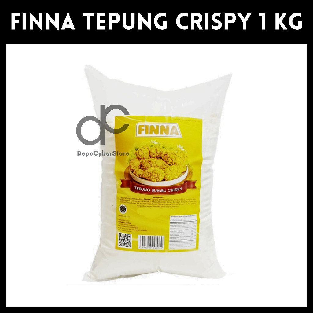 Jual FINNA TEPUNG CRISPY 1 KG | Shopee Indonesia
