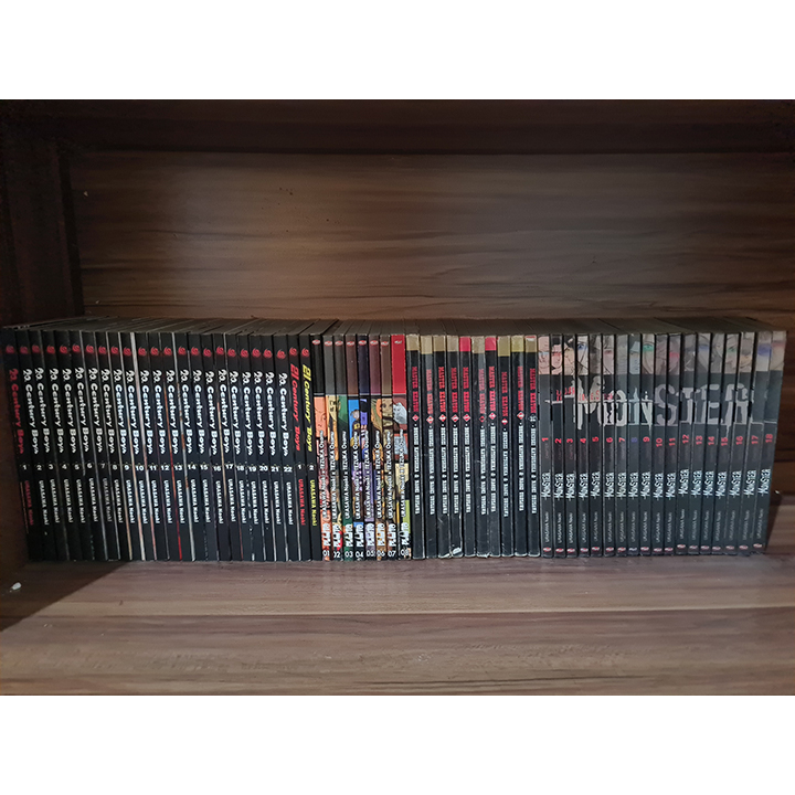 Jual Paket Komik Urasawa Naoki Komik Monster 20th Century Boys Pluto ...