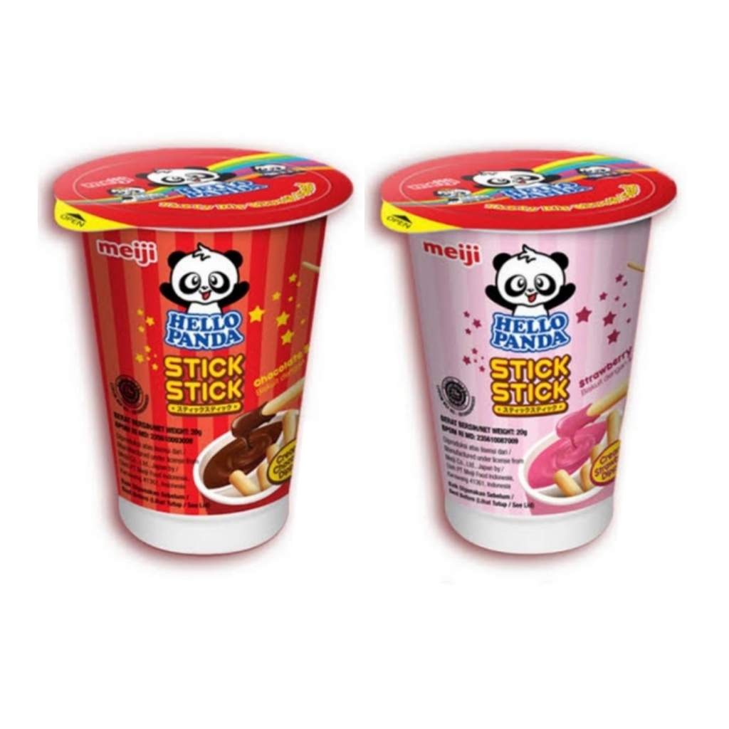 Jual HELLO PANDA STICK SNACK ANAK 20 G CAMILAN HELLOPANDA BISKUIT ...