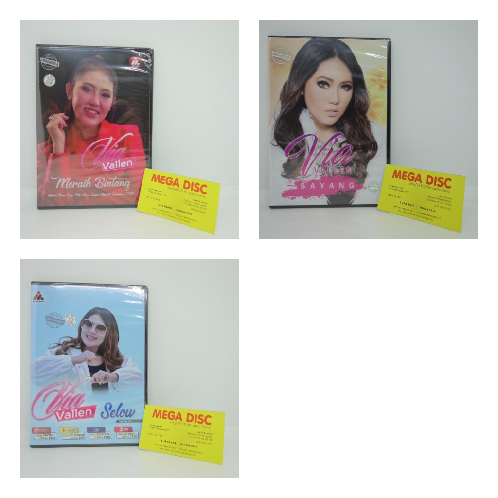 Jual VCD Via Vallen Album Audio Music Dangdut Indonesia - Cek Varian / Barcode | Shopee Indonesia