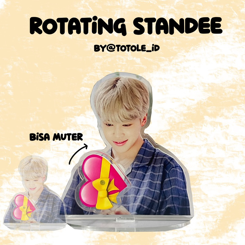 Jual rotating standee by totole_id / CUSTOM | Shopee Indonesia