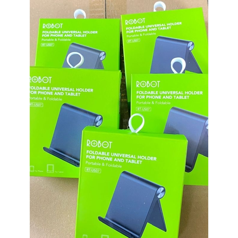 Jual Rt-US07 ROBOT Foldable universal holder for phone | Shopee Indonesia