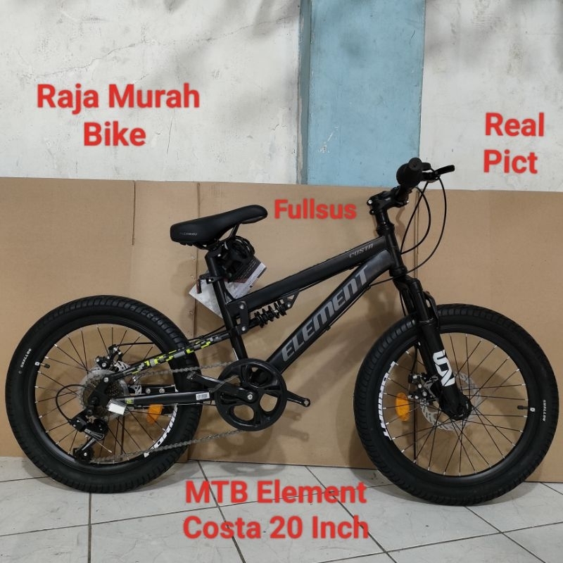 Jual Sepeda Gunung MTB Element Costa 20 Inch Fullsus Sepeda MTB 20 Inch ...