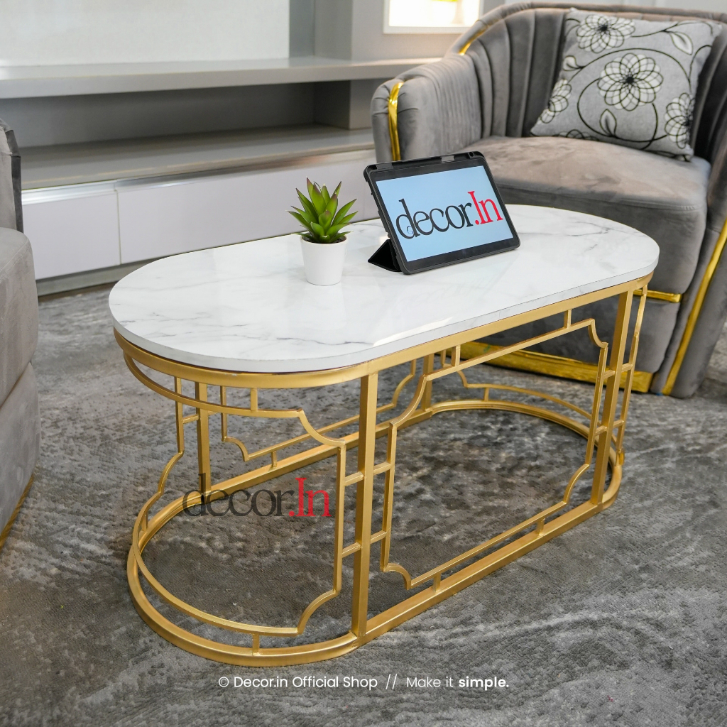 Jual Meja Tamu Minimalis Meja Industrial Aesthetic Modern Meja Ruang ...