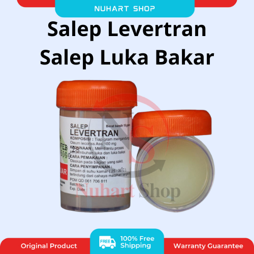 Jual Salep Levertran 15gr - Salep Luka Bakar | Shopee Indonesia