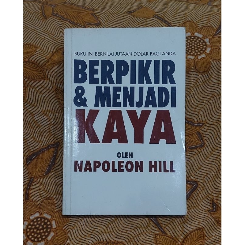 Jual Buku Preloved Legend Think And Grow Rich By Napoleon Hill