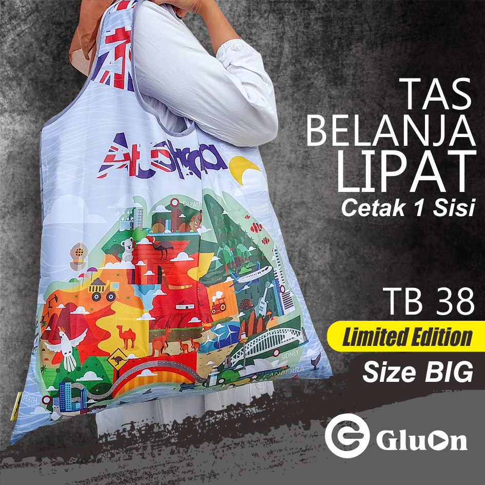 Jual Tas Belanja Lipat / Shopping Bag Souvenir Limited Edition Size BIG ...