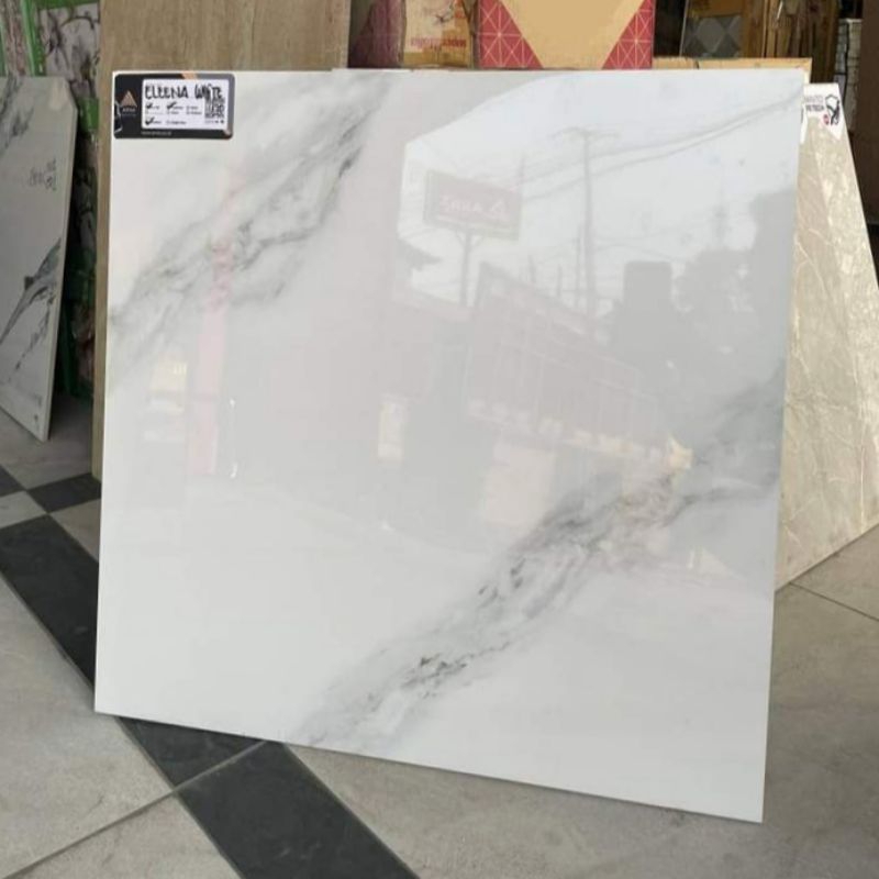 Jual granit 60x60 arna putih motip eleena white | Shopee Indonesia