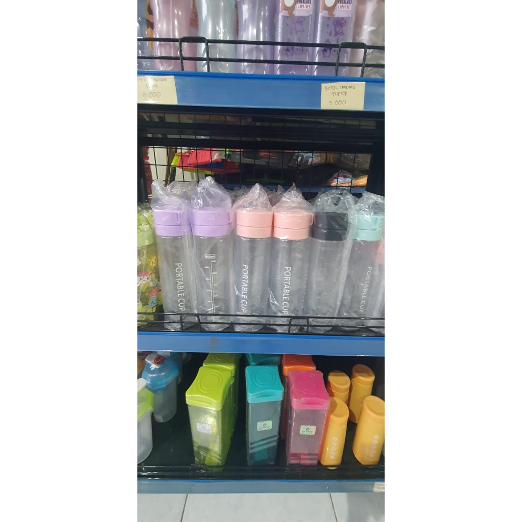 Jual BOTOL PORTABLE / BOTOL MINUM / PORTABLE CUP | Shopee Indonesia
