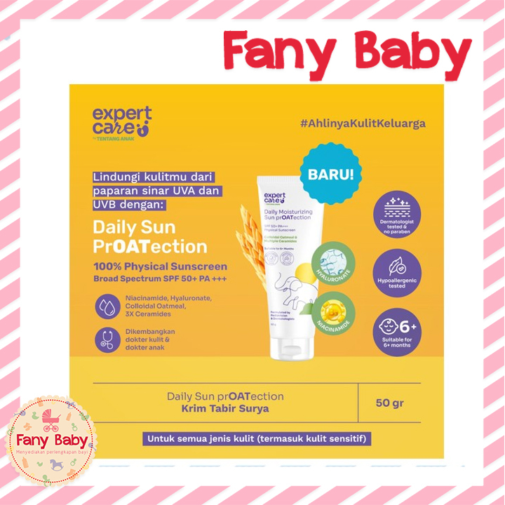 Jual EXPERT CARE DAILY MOISTURIZING SUN PROATECTION SPF50 PA 50GR ...
