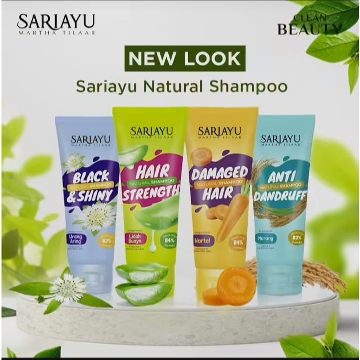 Jual SARIAYU Martha Tilaar Natural Shampoo 170 ml | Anti Dandruff ...