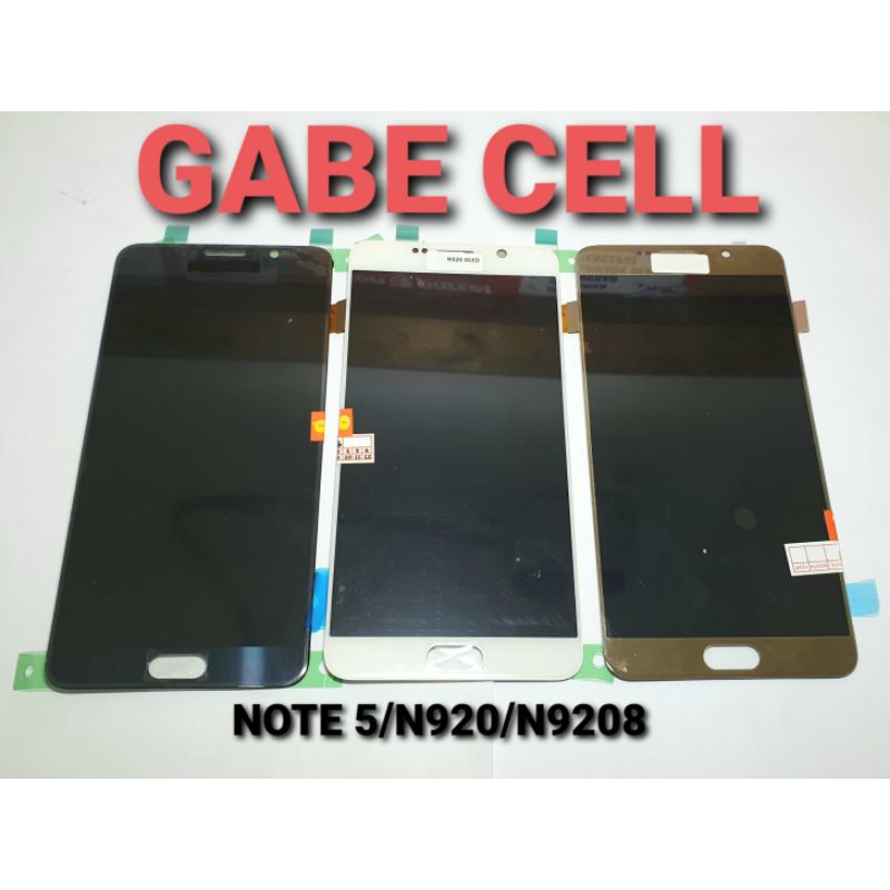 Jual LCD SAMSUNG NOTE 5/N920/N9208 FULLSET TOUCHSCREEN OLED | Shopee ...