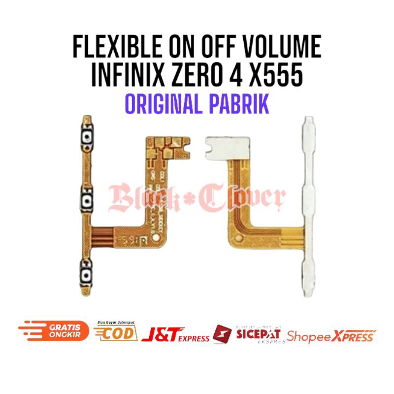 Jual Flexibel Flexible on off volume INFINIX X555 Zero 4 Fleksibel Fleksible Switch on of vol ...