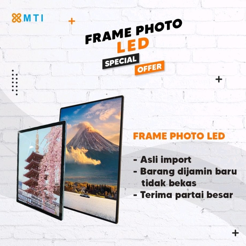 Jual 50X70CM LED PHOTO FRAME / LED PHOTO FRAME / FOTO LED / FOTO FRAME ...