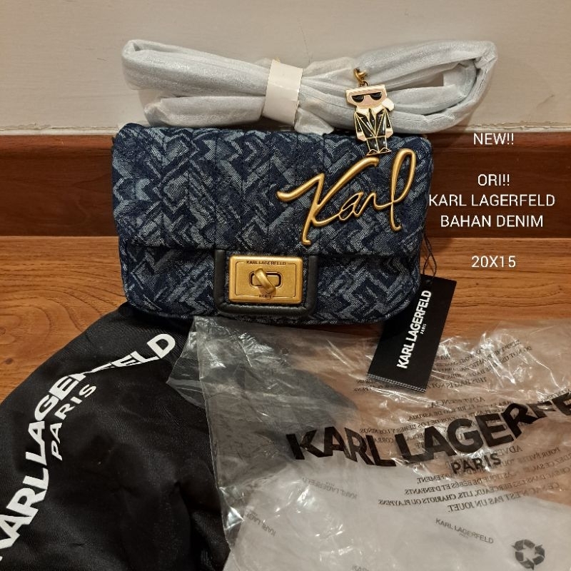 Jual KARL LAGERFELD/KARL LAGERFELD BAG/TAS KARL LAGERFELD(NEW) | Shopee ...