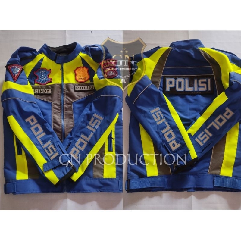 Jual Jaket Polisi Jaket patwal jaket touring Lantas Terbaru Grad A ...