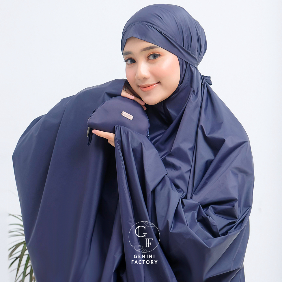 Jual Mukena Parasut Korea Jumbo Motif Polos Model 3 in 1 | Mukena ...