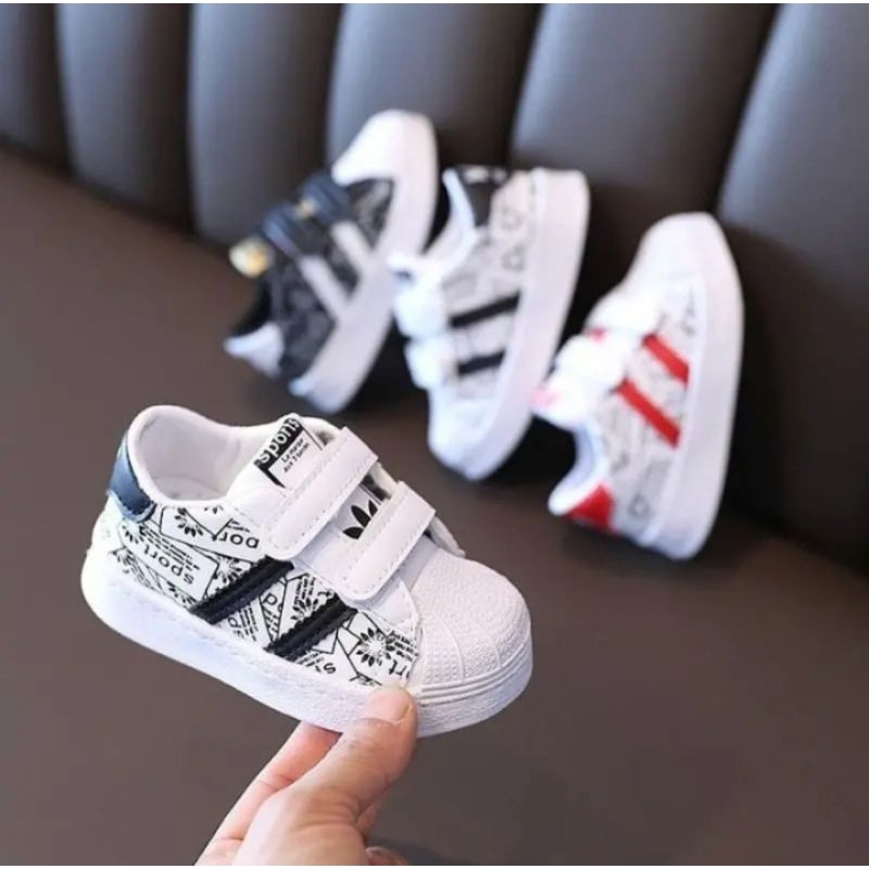 Jual Sepatu Anak Sneaker Sport Laki-laki Dan Perempuan Usia 1-3 Tahun ...