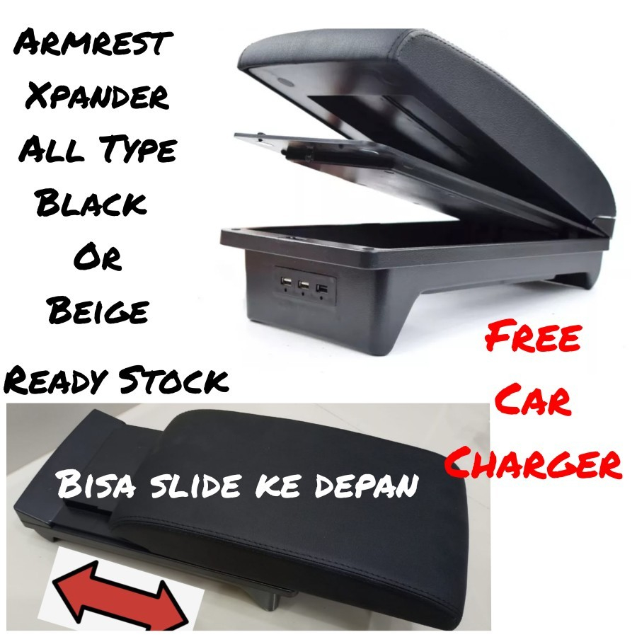 Jual Mitsubishi Xpander Livina Arm Rest Tangan Sandaran Console Box ...