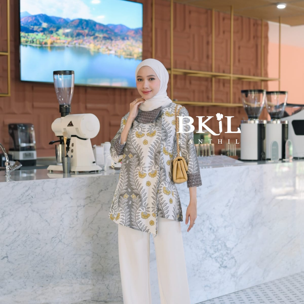 Jual KANTHIL Batik Wanita Modern Motif Laura | Shopee Indonesia