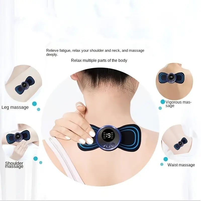 Jual Alat Pijat Elektrik Tempel EMS Terapi Leher Massager - TMS17 ...