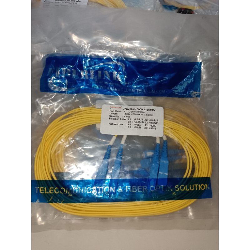 Jual patchcord pathcore sc upc dx duplex 2mm 5m | Shopee Indonesia