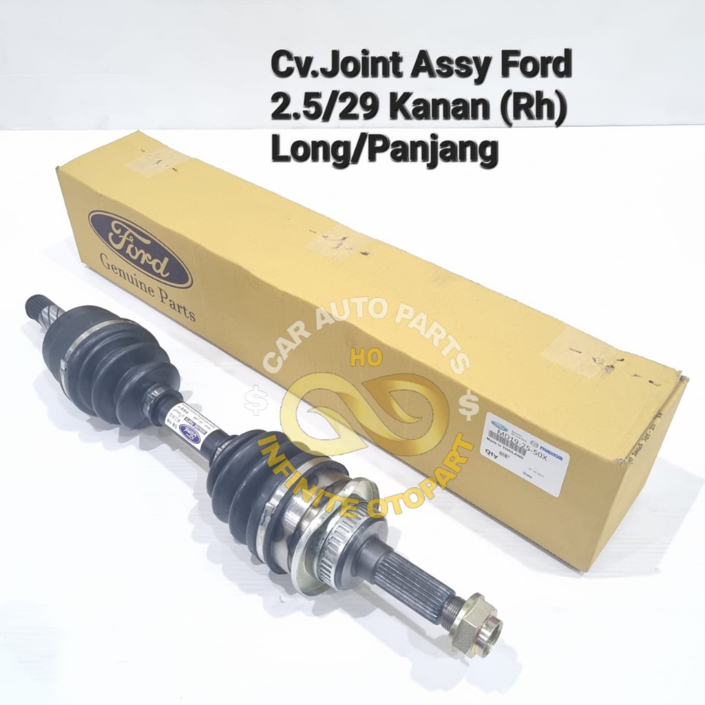 Jual CV JOIN DRIVE SHAFT RODA DEPAN KANAN RH FORD RANGER 2.5 2.9 LONG 2500CC 2900CC | Shopee ...