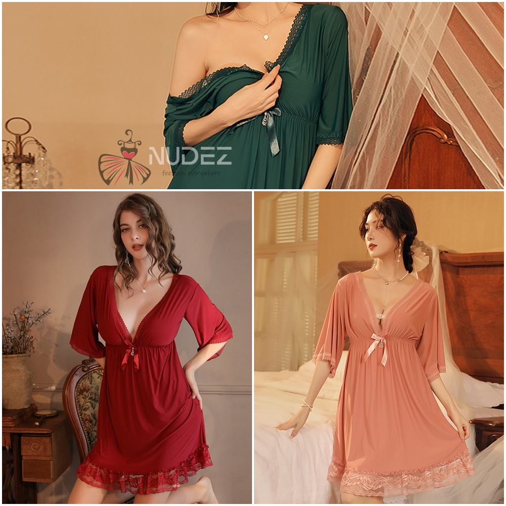 Jual Baju Tidur Lingerie Sexy Hot Binal Wanita Dewasa / Daster Dinas Malam Seksi Premium Dress ...