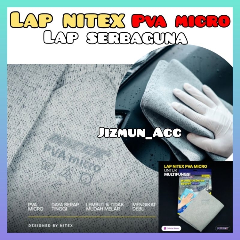 Jual Lap NITEX PVA MICRO Lap Serbaguna Multipurpose Towel | Shopee ...