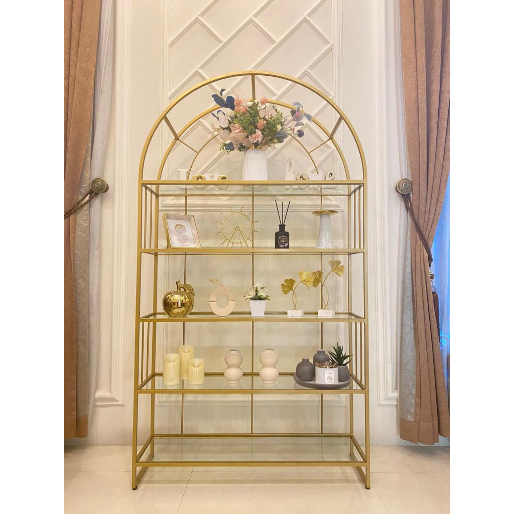 Jual Rak Besi showcase | Rak Dekorasi | Rak Pajangan | Rak Multifungsi ...