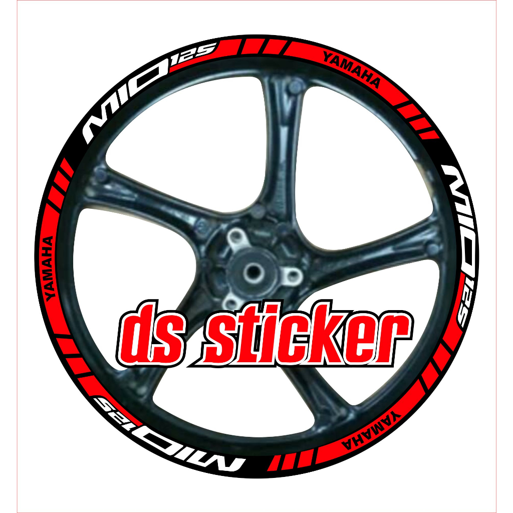 Jual stiker velg sticker velk mio | Shopee Indonesia