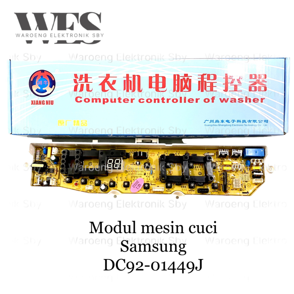 Jual MODUL PCB DC92-01449J MESIN CUCI SAMSUNG WA70H4000 WA80H4000 | Shopee Indonesia