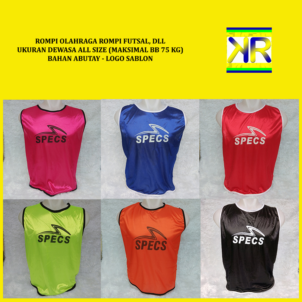 Jual Rompi Futsal / Rompi Sepakbola / Rompi Latihan Olahraga Tim ...